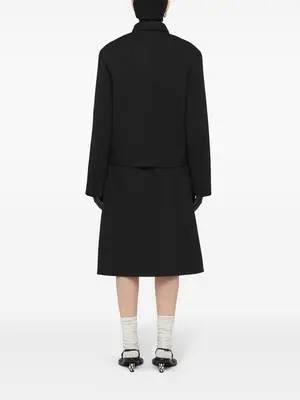 JIL SANDER Oversized Wool-blend Blazer