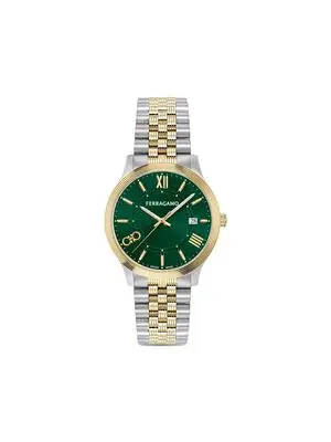 FERRAGAMO Pair Duo 40mm Bracelet Watch - Green