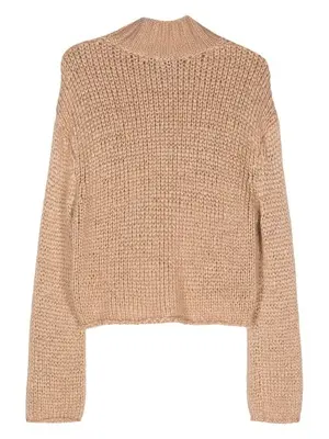 FORTE_FORTE High-neck Jumper