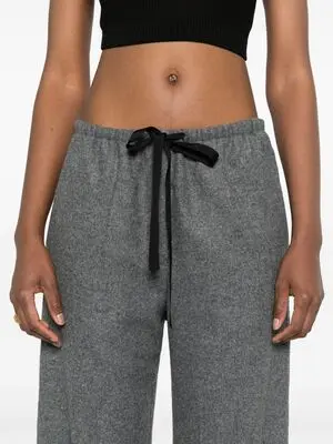 FORTE_FORTE Felted Straight-leg Trousers