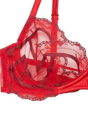 Fleur Du Mal Hendrix Bra - Red