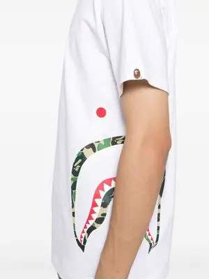 A BATHING APE Logo-printed T-shirt