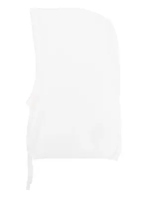 P.a.r.o.s.h Drawstring Balaclava - White