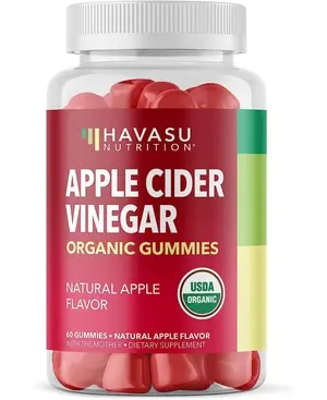 HAVASU NUTRITION Apple Cider Vinegar Gummies - No Color