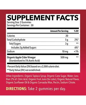 HAVASU NUTRITION Apple Cider Vinegar Gummies