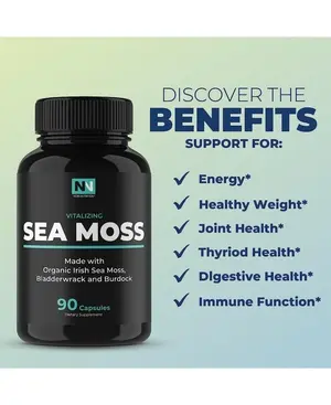 NOBI NUTRITION Premium Sea Moss Capsules