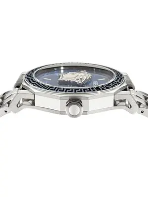 Versace Medusa Deco 43mm Watch - Blue