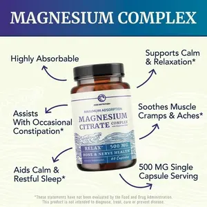 NOBI NUTRITION Magnesium Complex Capsules