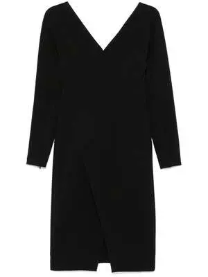 Fendi Long-sleeve Midi Dress