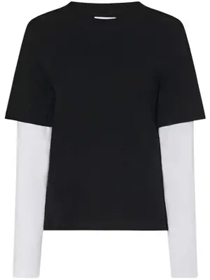 Rosetta Getty Layered T-shirt