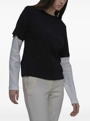 Rosetta Getty Layered T-shirt