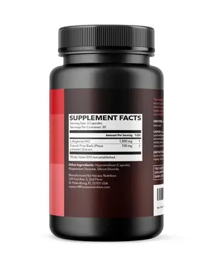 HAVASU NUTRITION L-arginine + Pine Bark Capsules