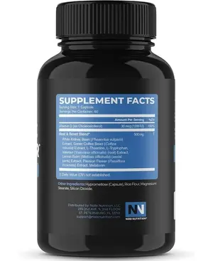 NOBI NUTRITION Night Time Fat Burner Capsules