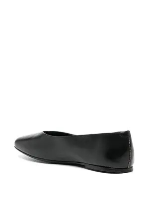 Paul Smith Topanga Leather Ballerina Shoes - Black
