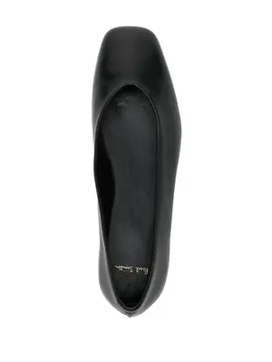 Paul Smith Topanga Leather Ballerina Shoes - Black