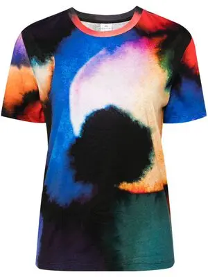 Paul Smith Abstract-print Cotton T-shirt