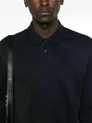 BOSS Long-sleeve Polo Shirt - Blue