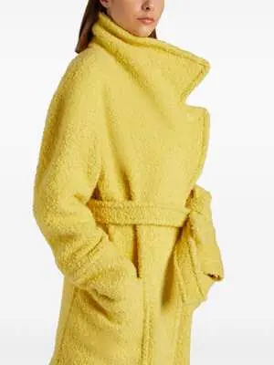 GENNY Faux-shearling Pea Coat
