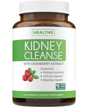 HEALTHS HARMONY Kidney Cleanse Detox Capsules - No Color