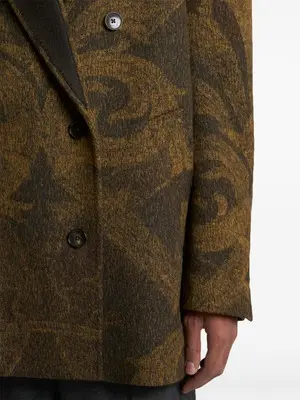 Etro Jacquard Wool Blazer
