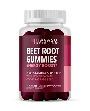 HAVASU NUTRITION Havasu Beet Root Gummies - No Color