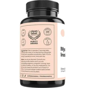 Wholesome Story Myo-inositol & D-chiro Inositol Capsules