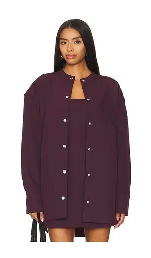 SEROYA Ali Heavy Crepe Shacket