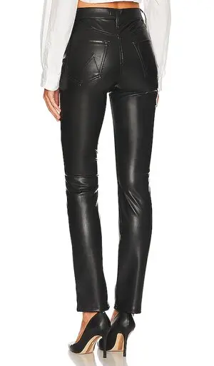 MOTHER The Dazzler Skimp Faux Leather Pants