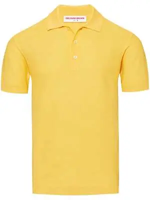 Orlebar Brown Maranon Polo Shirt - Orange