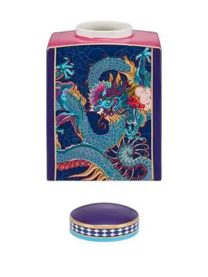 Shanghai Tang Medium Vivid Dragon Fine Bone China Jar