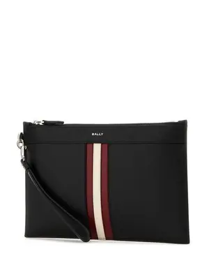 Bally Mythos Stripe-detail Clutch