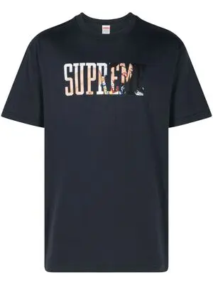 Supreme Tera Patrick Collegiate Navy T-shirt - Blue