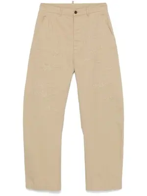 Dsquared2 Distressed Trousers - Neutrals