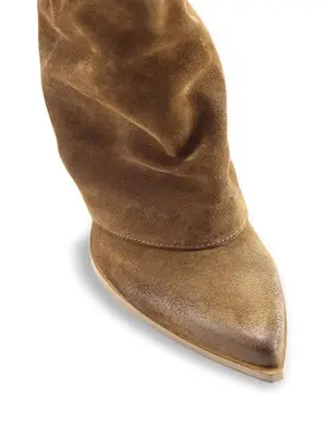 NOTABENE 60mm Zorro Suede Boots - Brown