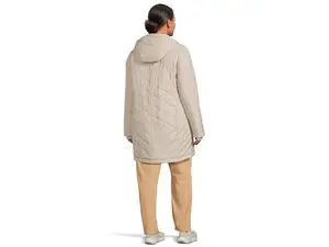 Columbia Long Hooded Jacket - Tan