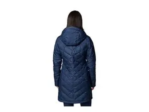 Columbia Heavenly Long Hooded Jacket - Navy