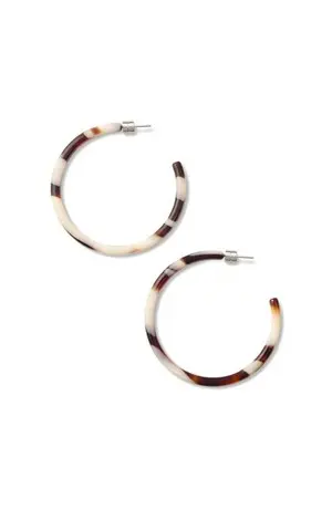 MACHETE Oversized Hoop Earrings - Mocha