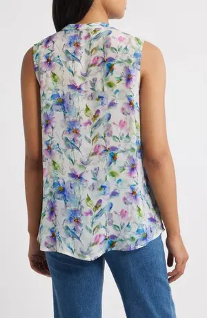 APNY Print Sleeveless Shirt