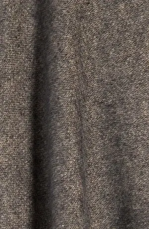 La Fiorentina Fringed Ruana - Grey