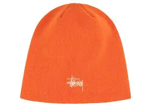 StÜssy Basic Skullcap Beanie - Orange