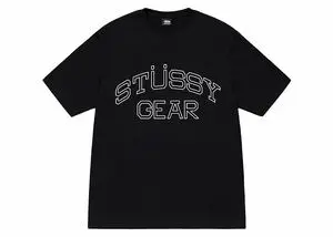 StÜssy Gear Tee Shirt - Black