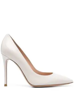 GIANVITO ROSSI 105mm Pumps - White
