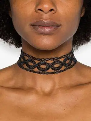 MANOKHI Lace Choker Necklace