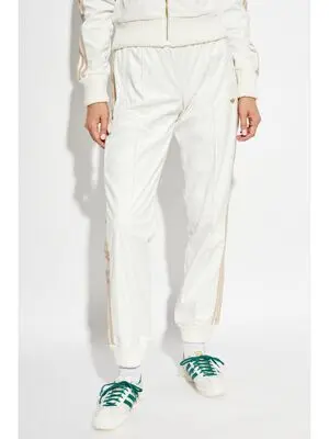 Adidas Logo-patch Cotton Track Pants