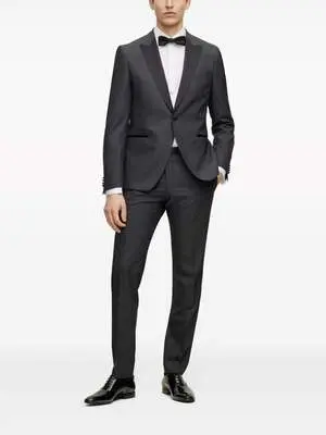 BOSS Slim-fit Dress Shirt In Easy-iron Stretch Cotton - White