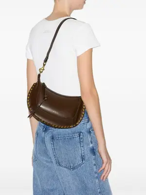 Isabel Marant Étoile Oskan Moon Shoulder Bag - Brown