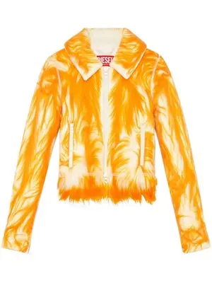 DIESEL W-diaspro Jacket - Orange