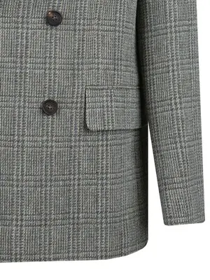 GOLDEN GOOSE Checked Blazer