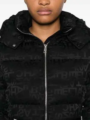 Elisabetta Franchi Monogram Padded Coat