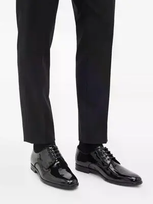 Dolce & Gabbana Patent Finish Derby Shoes
